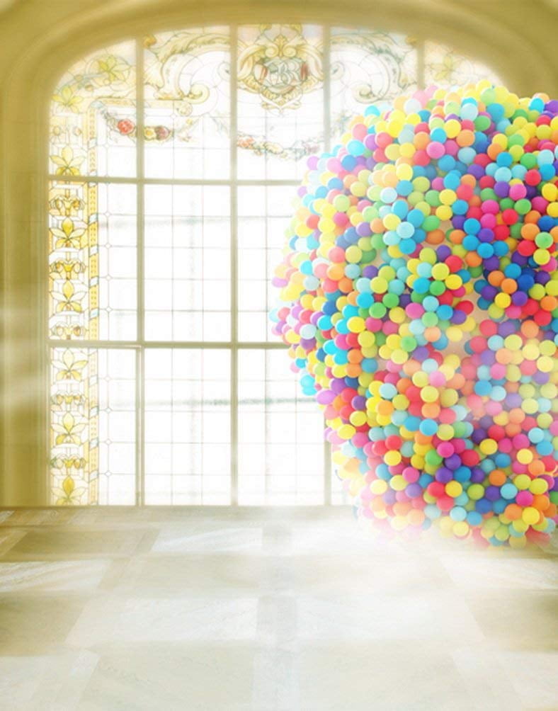 ABPHOTO Polyester Window Balloon Photography Backdrops Photo Props ...