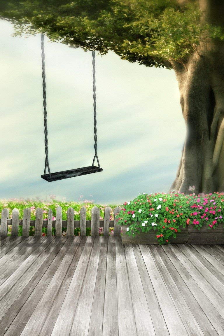 ABPHOTO Polyester Wooden Floor Indoor Theme 5x7ft Photography Backdrops ...