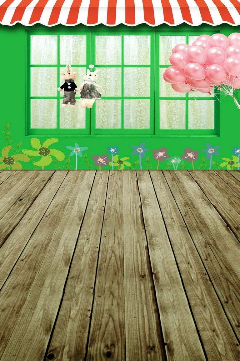 ABPHOTO Polyester Wooden Floor Indoor Theme 5x7ft Photography Backdrops ...