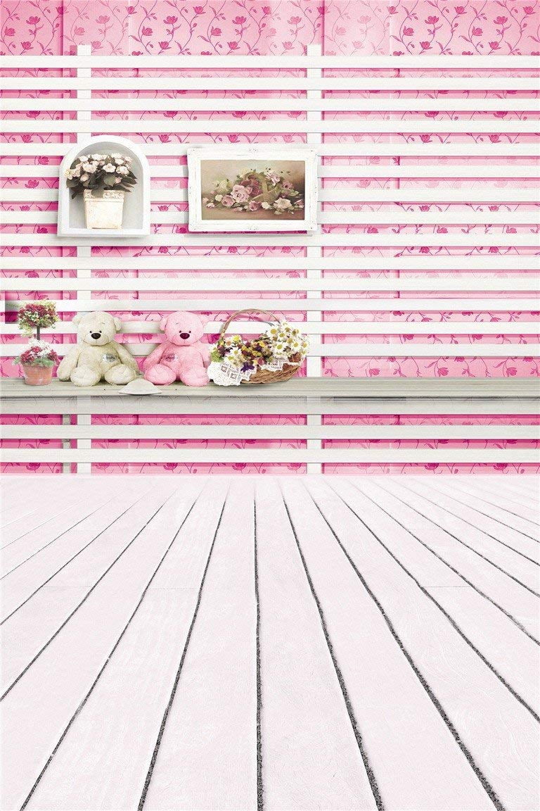 ABPHOTO Polyester Wooden Floor Indoor Theme 5x7ft Photography Backdrops ...
