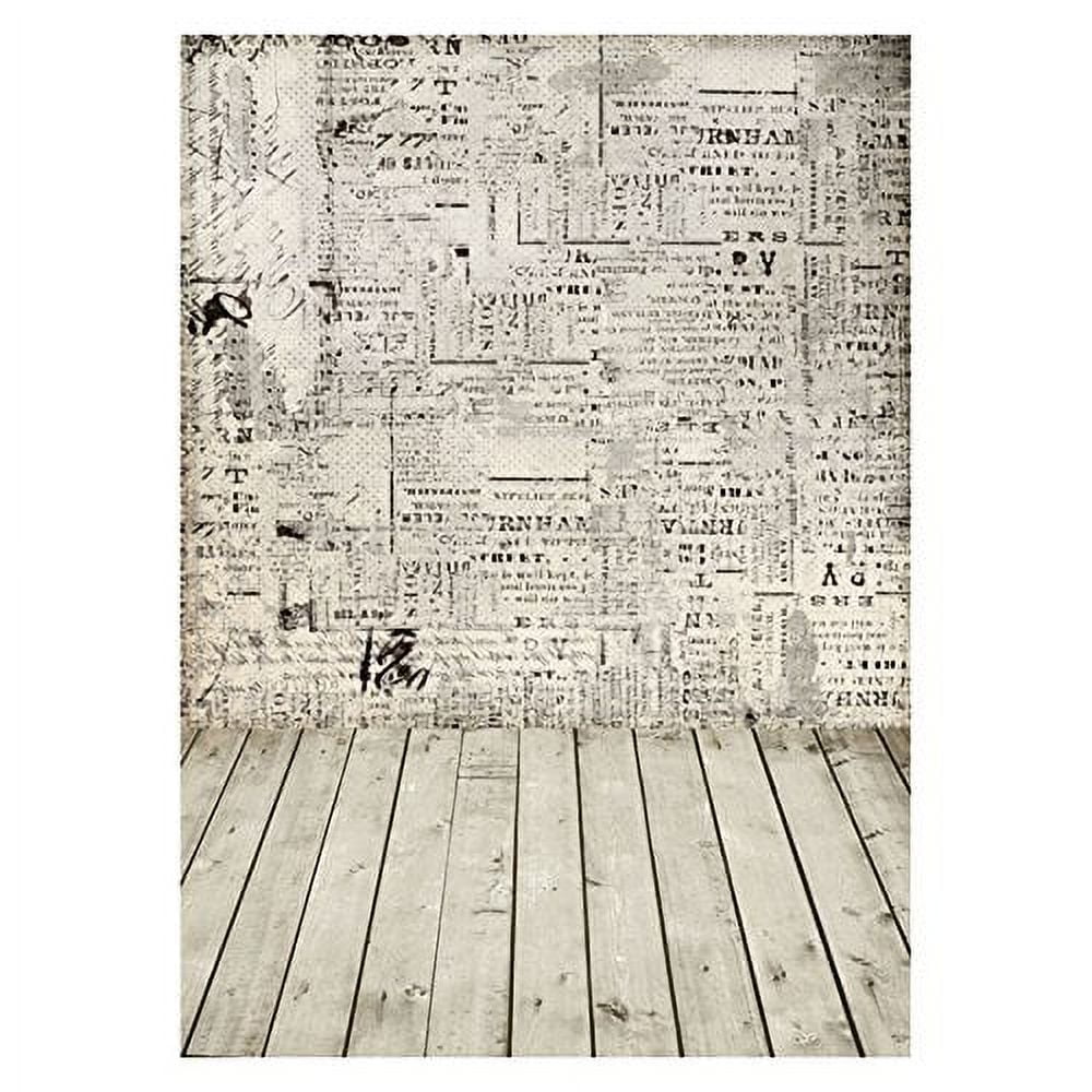 ABPHOTO Polyester newspaper background newspaper background baby 5x7ft ...
