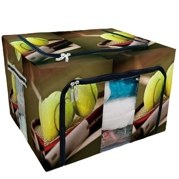 ABPHQTO A Shot Tennis Racquet Tennis Balls Tennis Court Storage Bag ...