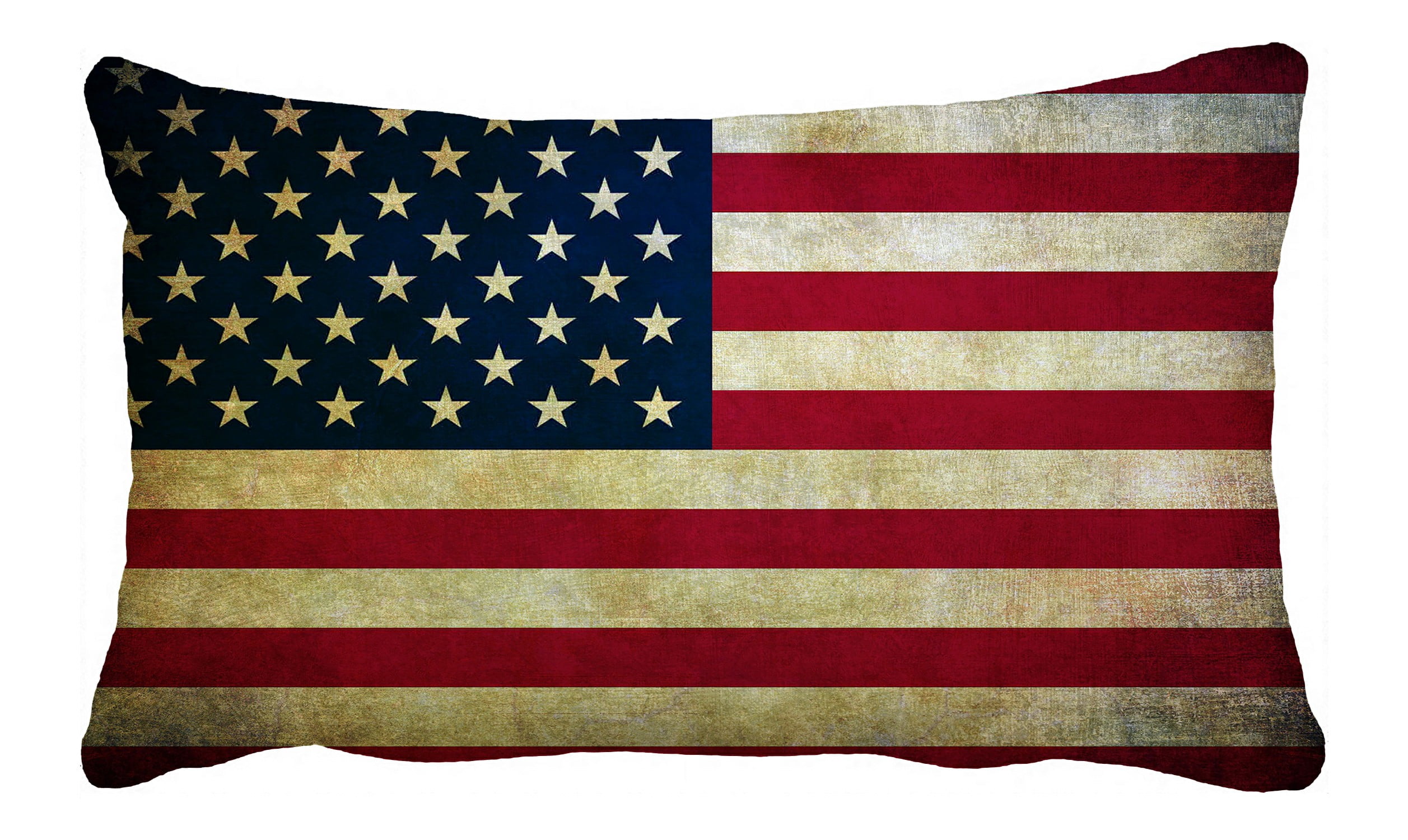 ABPHQTO American Flag Pillow Case Pillow Cover Pillow Protector Two ...