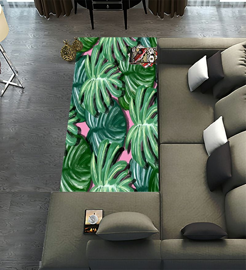 ABPHQTO Beautiful Amazing Design Runner Rug 3.3 x 7ft Long Area Rug ...