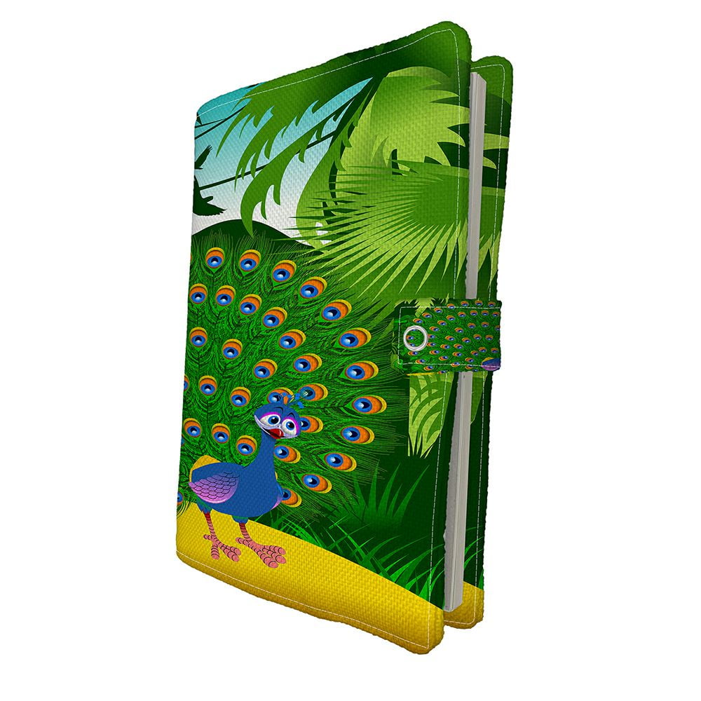 ABPHQTO Beautiful Peacock Book Cover Book Protector Book Sleeve Book ...