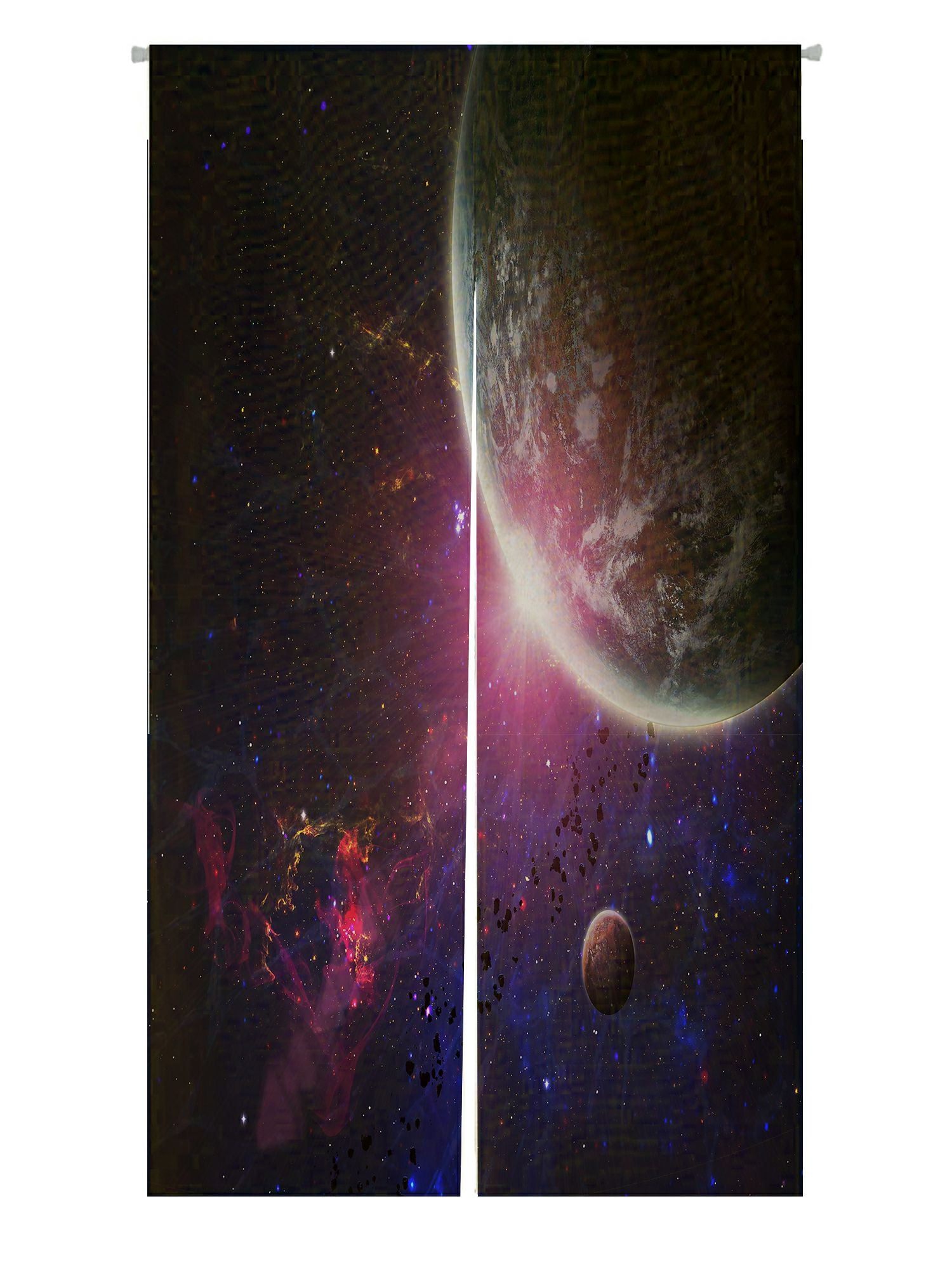 ABPHQTO Beautiful Space Elements Furnished By Nasa Japanese Noren ...