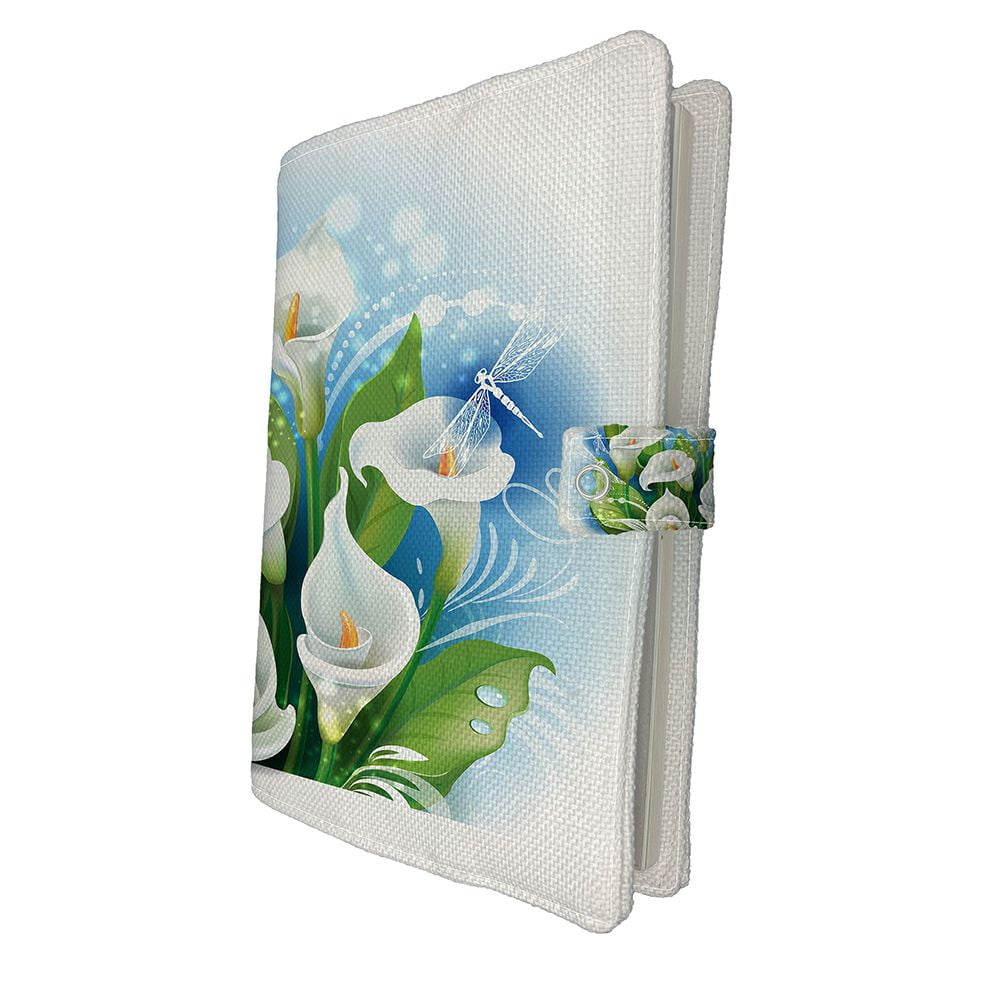 ABPHQTO Bouquet White Calla Lilies Book Cover Book Protector Book ...