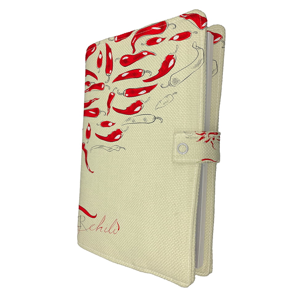 ABPHQTO Chili Pepper Book Cover Book Protector Book Sleeve Book Pouch ...