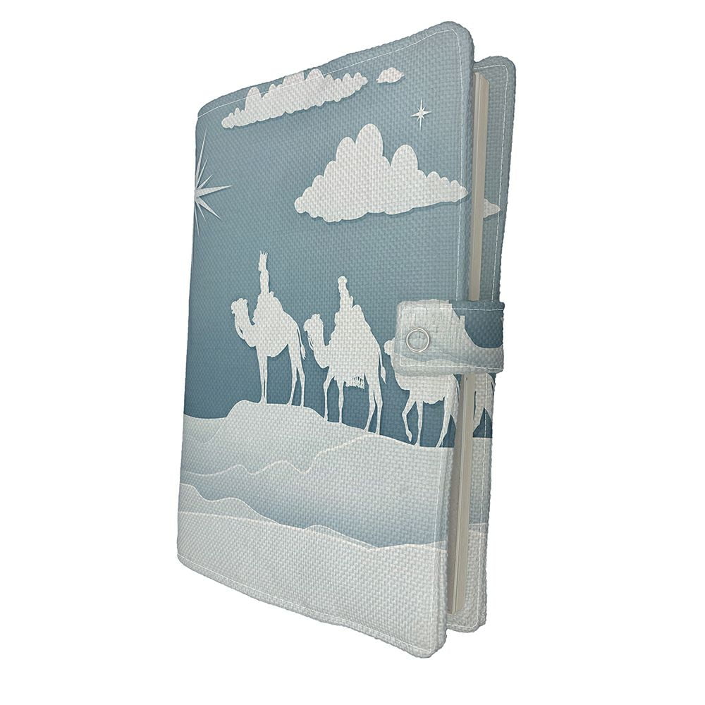 ABPHQTO Christmas Nativity Scene Of Three Wise Men Book Cover Book ...