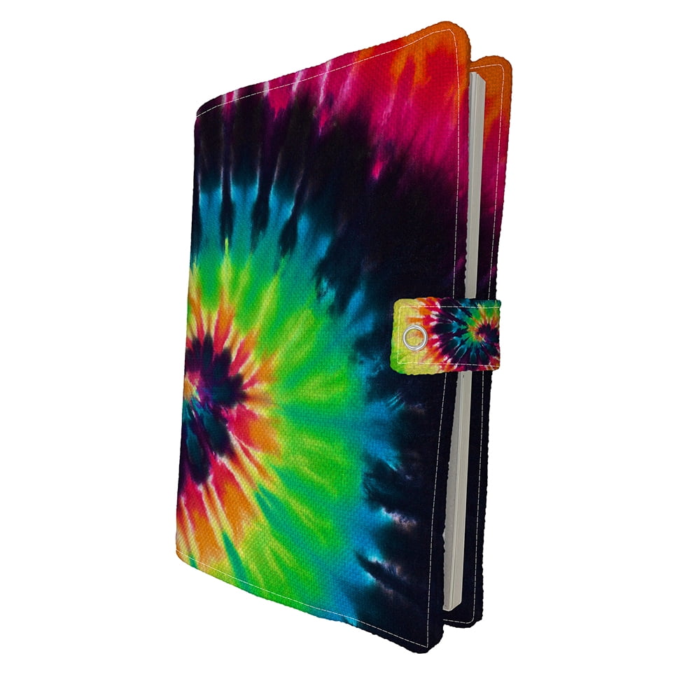 ABPHQTO Colorful Tie Dye Book Cover Book Protector Book Sleeve Book ...