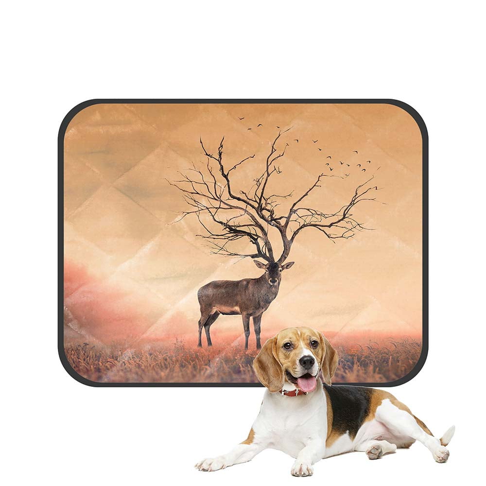 ABPHQTO Conceptual Deer Stag Dry Tree As Red Deer Stag Pet Dog Cat Bed ...
