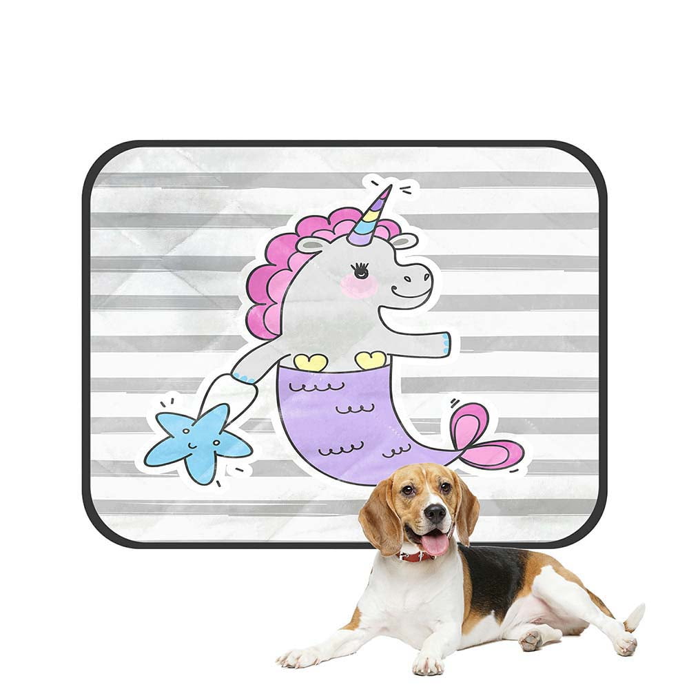 ABPHQTO Cute Fairy Unicorn Mermaid Tail And A Rainbow Mane Pet Dog Cat ...