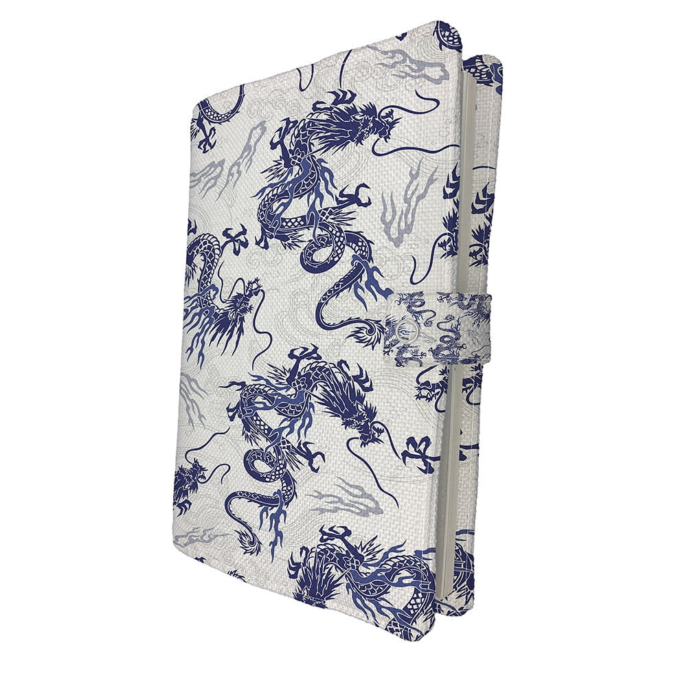 ABPHQTO Dragon Pattern Book Cover Book Protector Book Sleeve Book Pouch ...