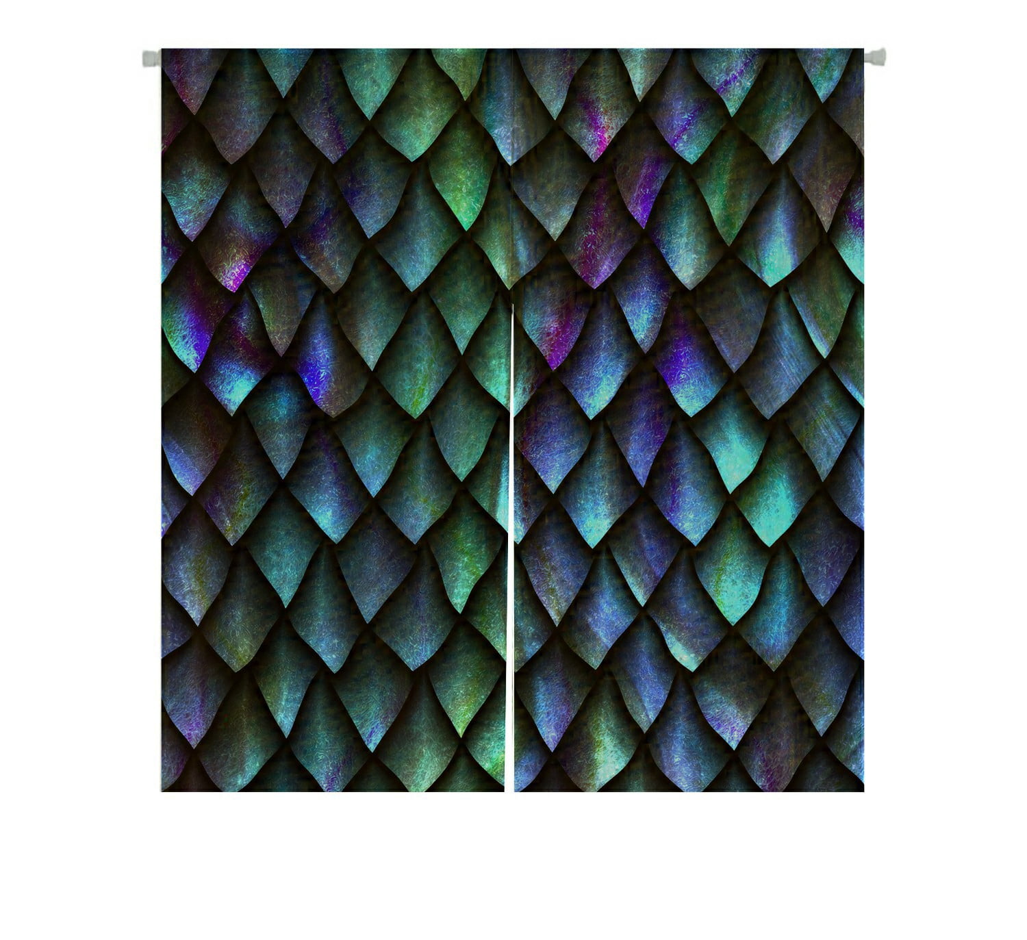ABPHQTO Dragon Scales Reptile Skin Japanese Noren Curtain Doorway Door ...