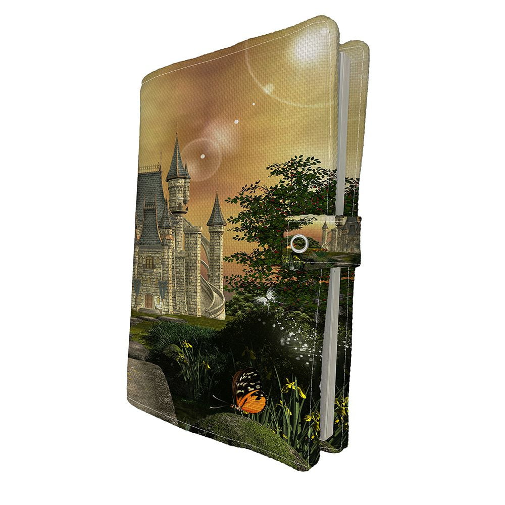 ABPHQTO Fabulous Castle In An Enchanted Garden Book Cover Book ...