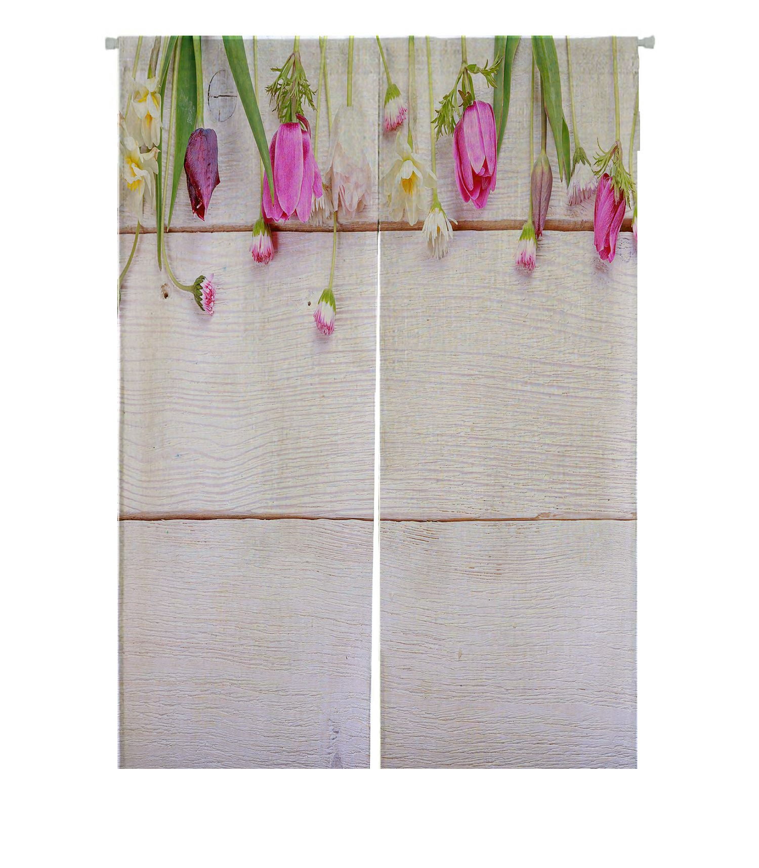 ABPHQTO Festive Flower Composition On The White Wooden Japanese Noren ...