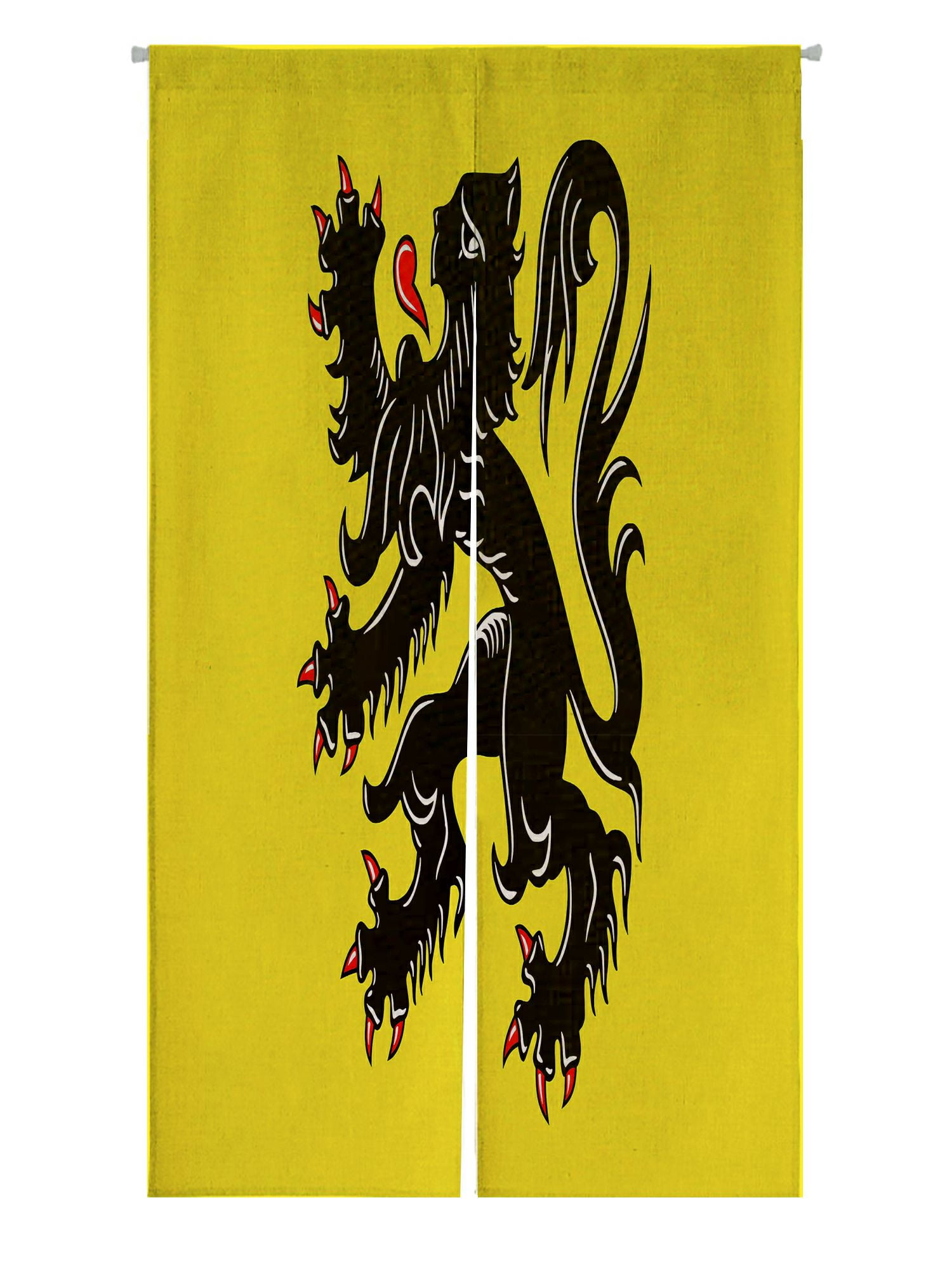 ABPHQTO Flag Of The Belgian Region Of Flanders In Belgium Japanese ...