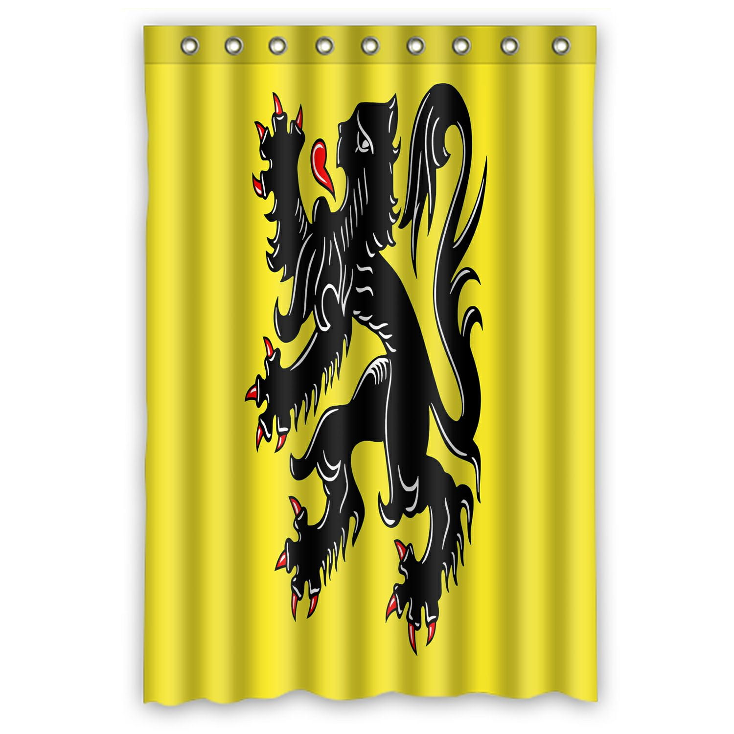ABPHQTO Flag Of The Belgian Region Of Flanders In Belgium Waterproof ...