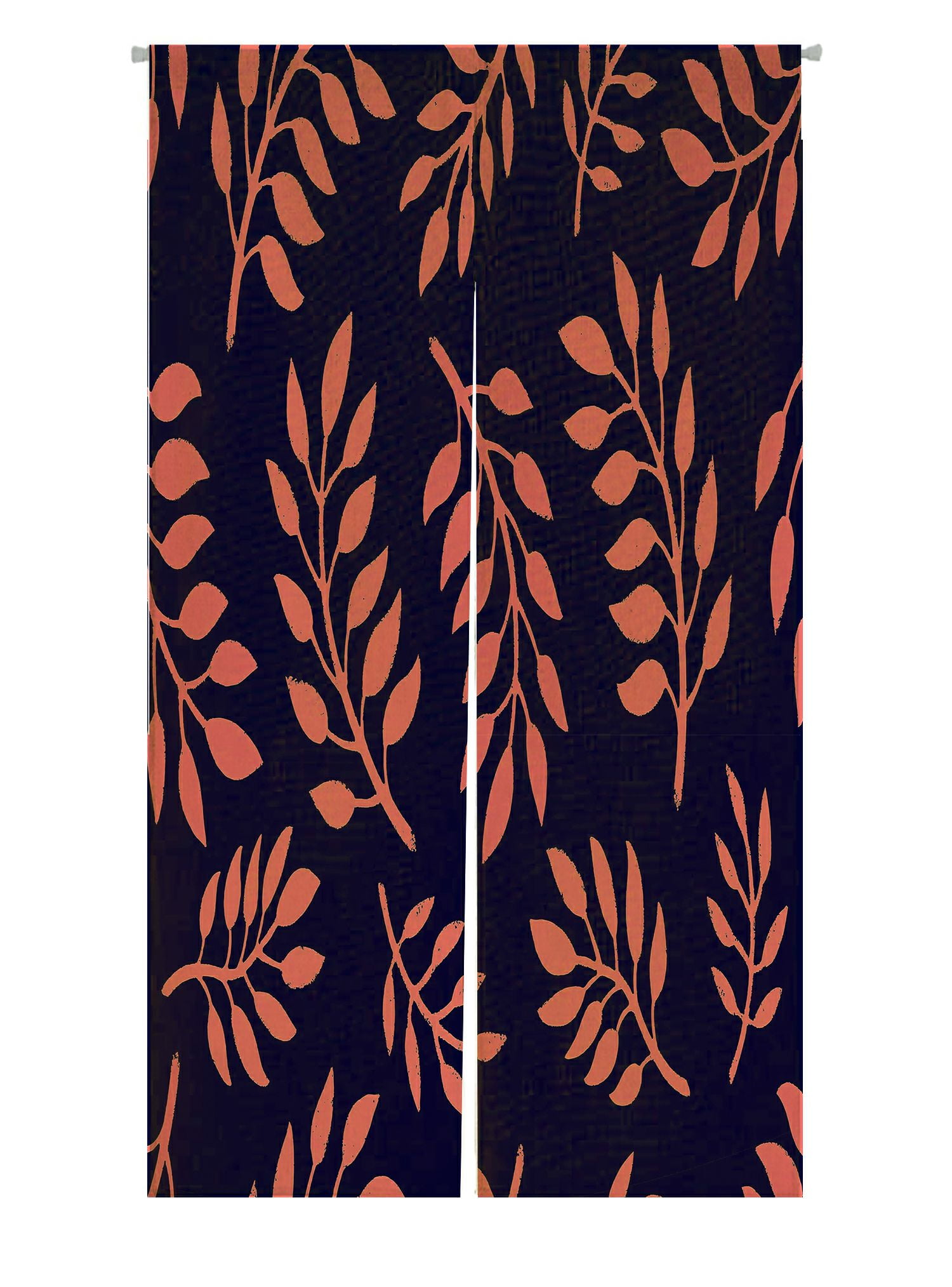 ABPHQTO Floral Pattern Bright Branches Japanese Noren Curtain Doorway ...
