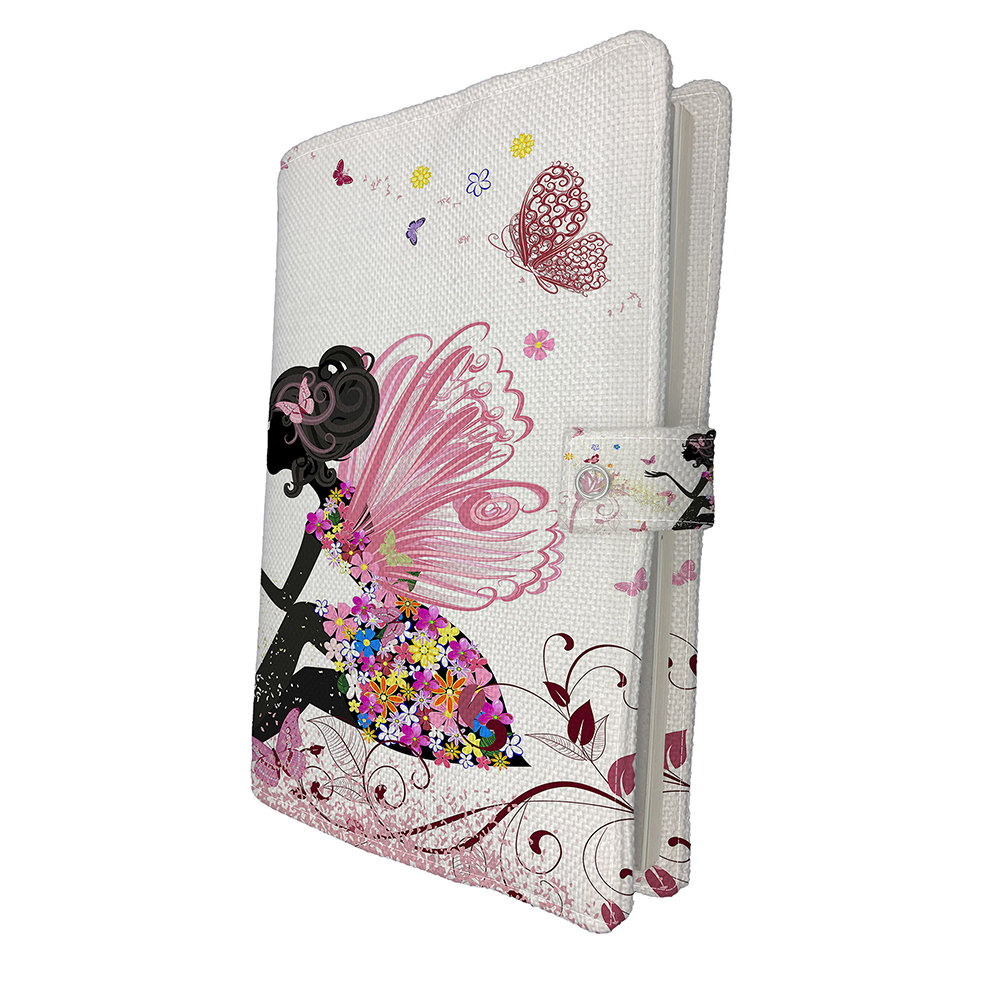 ABPHQTO Flower Fairy Butterflies Book Cover Book Protector Book Sleeve ...