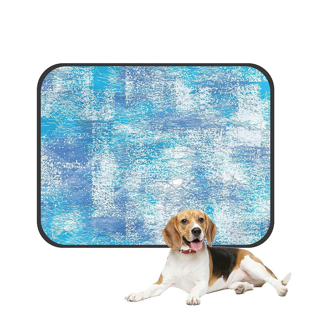 ABPHQTO Granulation And Random Hatching Pet Dog Cat Bed Pee Pads Mat ...