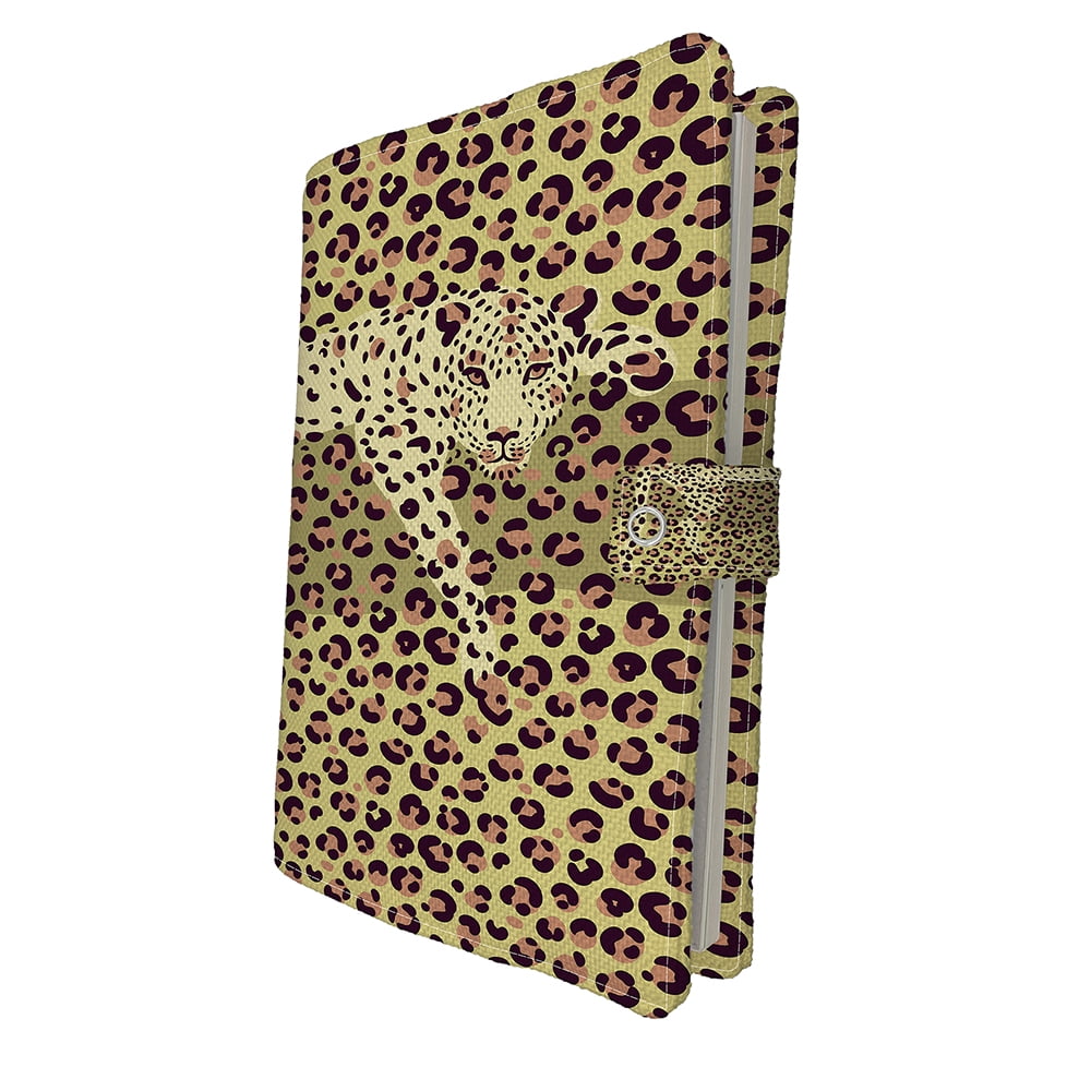 ABPHQTO Leopard Print Silhouette Of The Leopard Book Cover Book ...