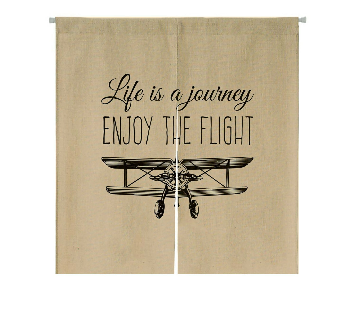 ABPHQTO Life Is Journey Enjoy Flight Motivational Quote Vintage Retro ...