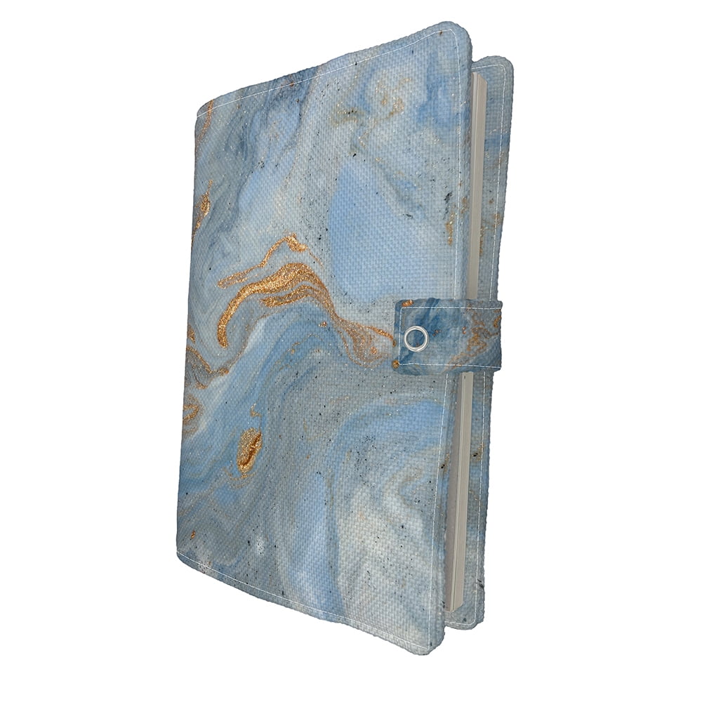 ABPHQTO Marble Texture Eastern Technique Ebru Book Cover Book Protector ...