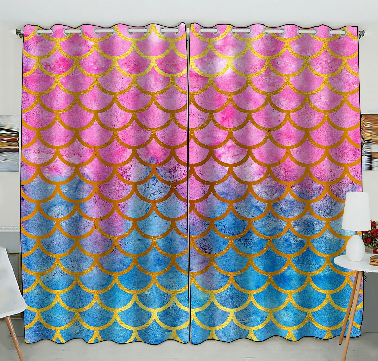 ABPHQTO Mermaid Scales Fish Scales Bright Summer Reptilian Scales ...