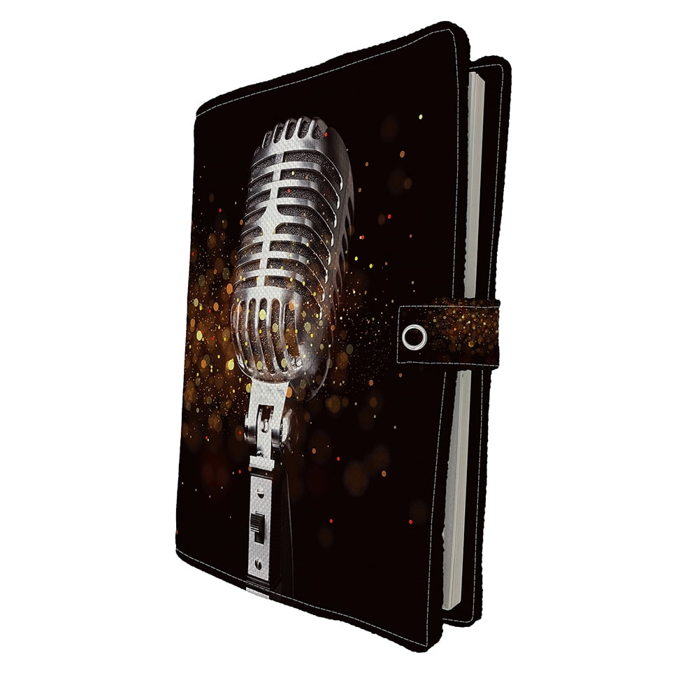 ABPHQTO Microphone Book Cover Book Protector Book Sleeve Book Pouch ...