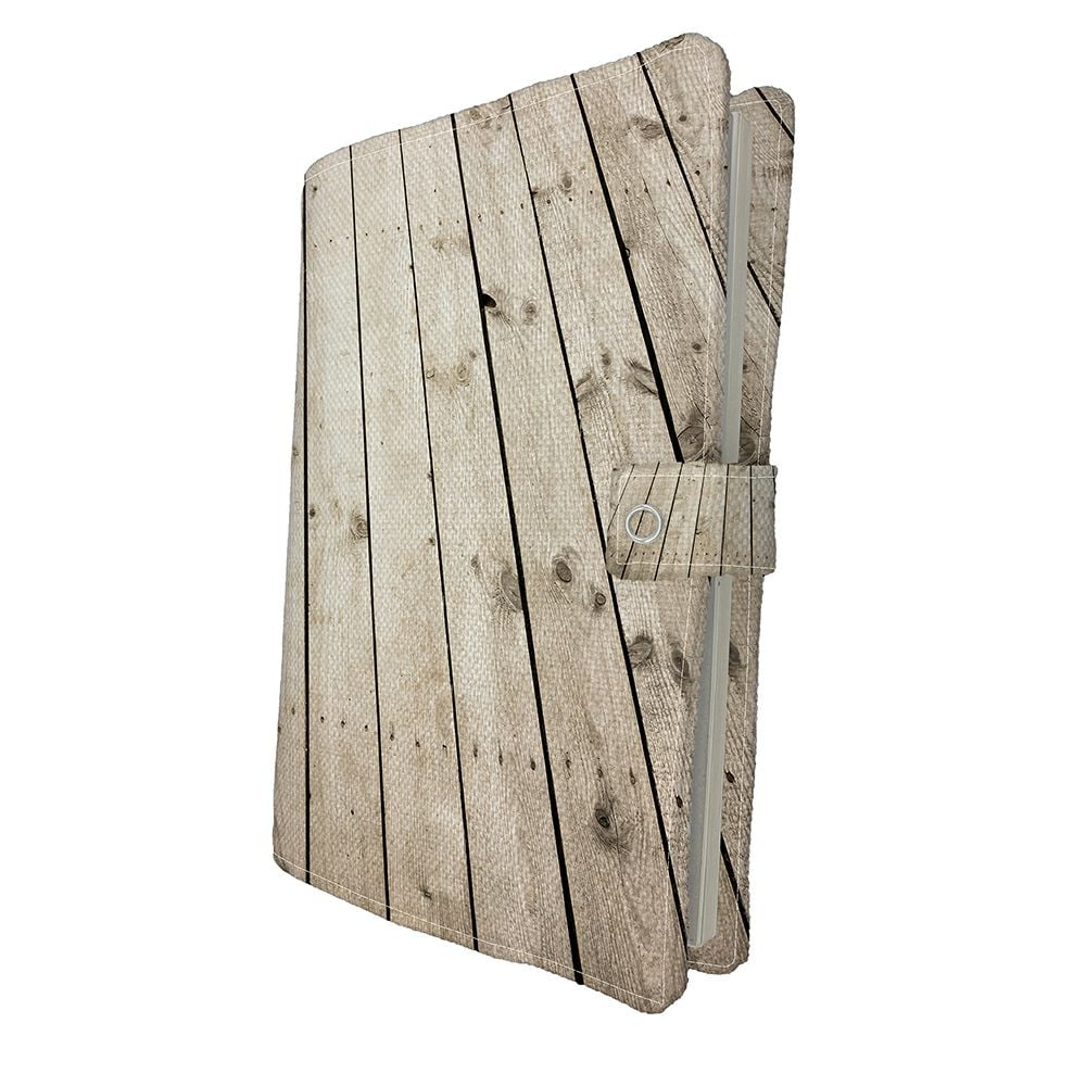 ABPHQTO Natural Wooden Floor Book Cover Book Protector Book Sleeve Book ...