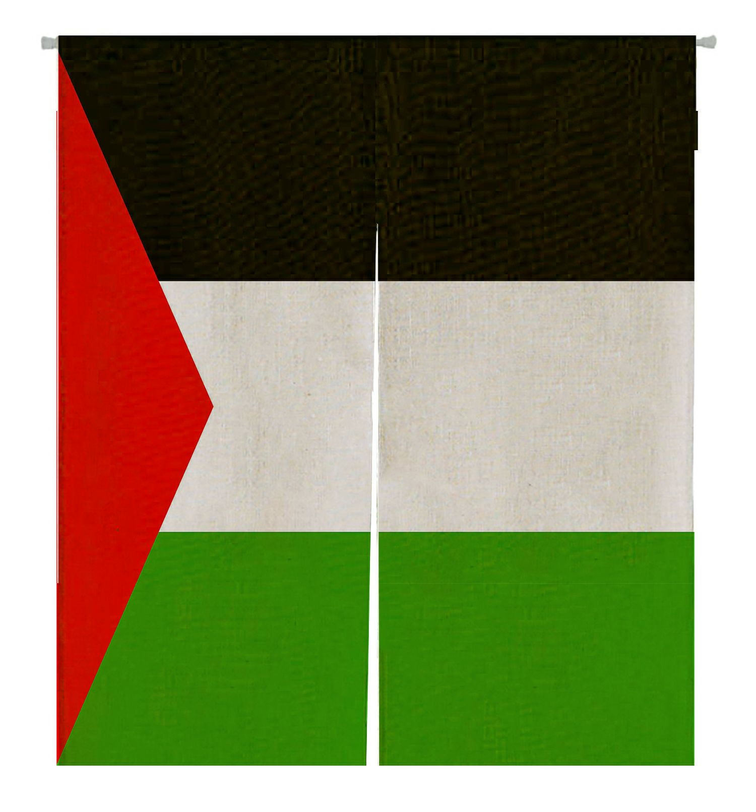 ABPHQTO Palestinian Flag Japanese Noren Curtain Doorway Door Window ...
