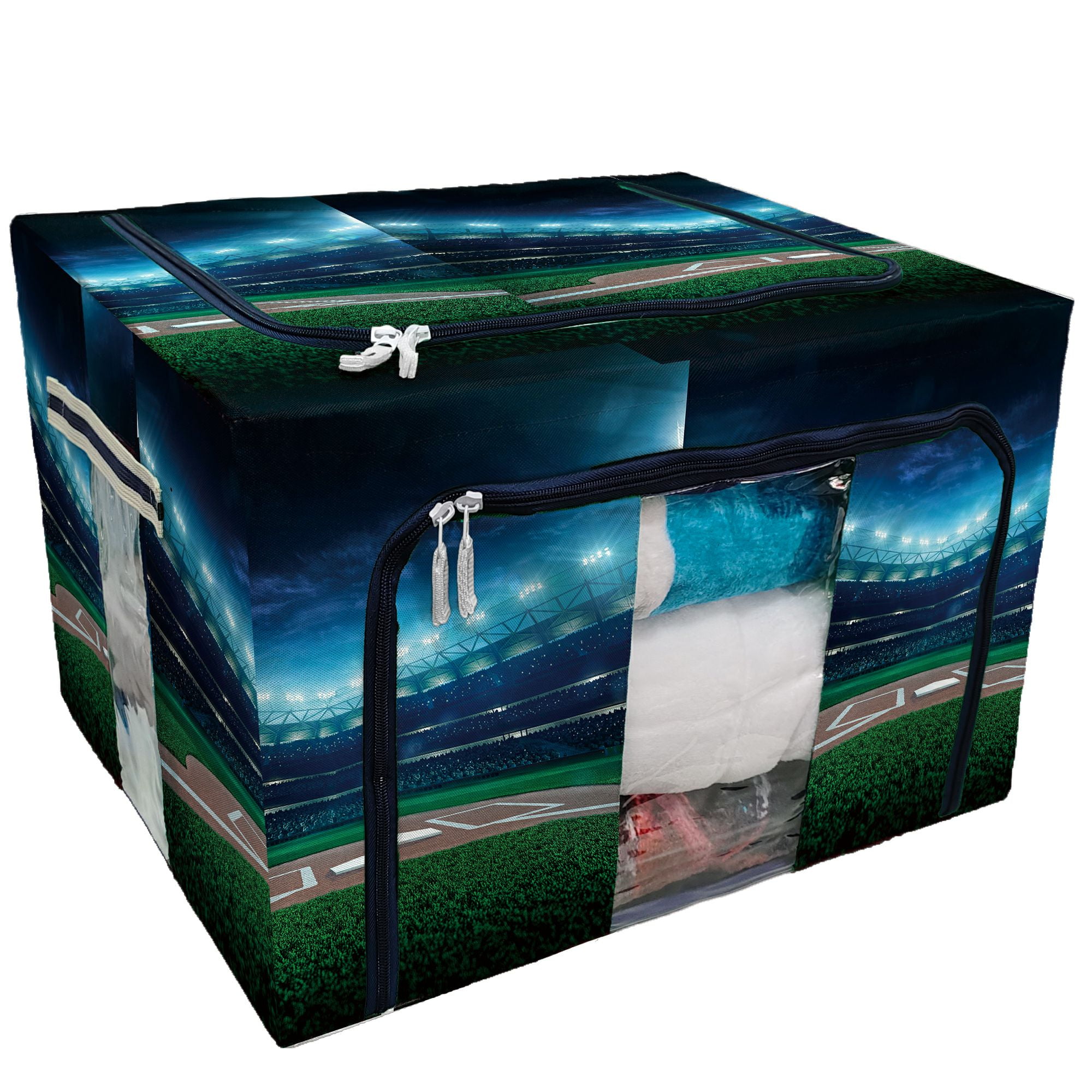 ABPHQTO Professional Baseball Grand Arena Night Storage Bag Clear ...