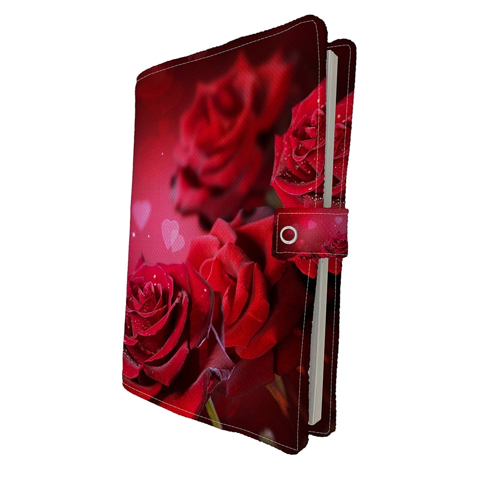 ABPHQTO Red Roses Bouquet Flowers Valentine'S Day Book Cover Book ...