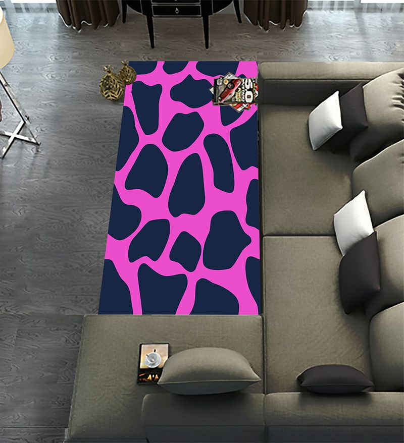 ABPHQTO Skin Texture Runner Rug 2.6 x 7ft Long Area Rug Carpet for ...