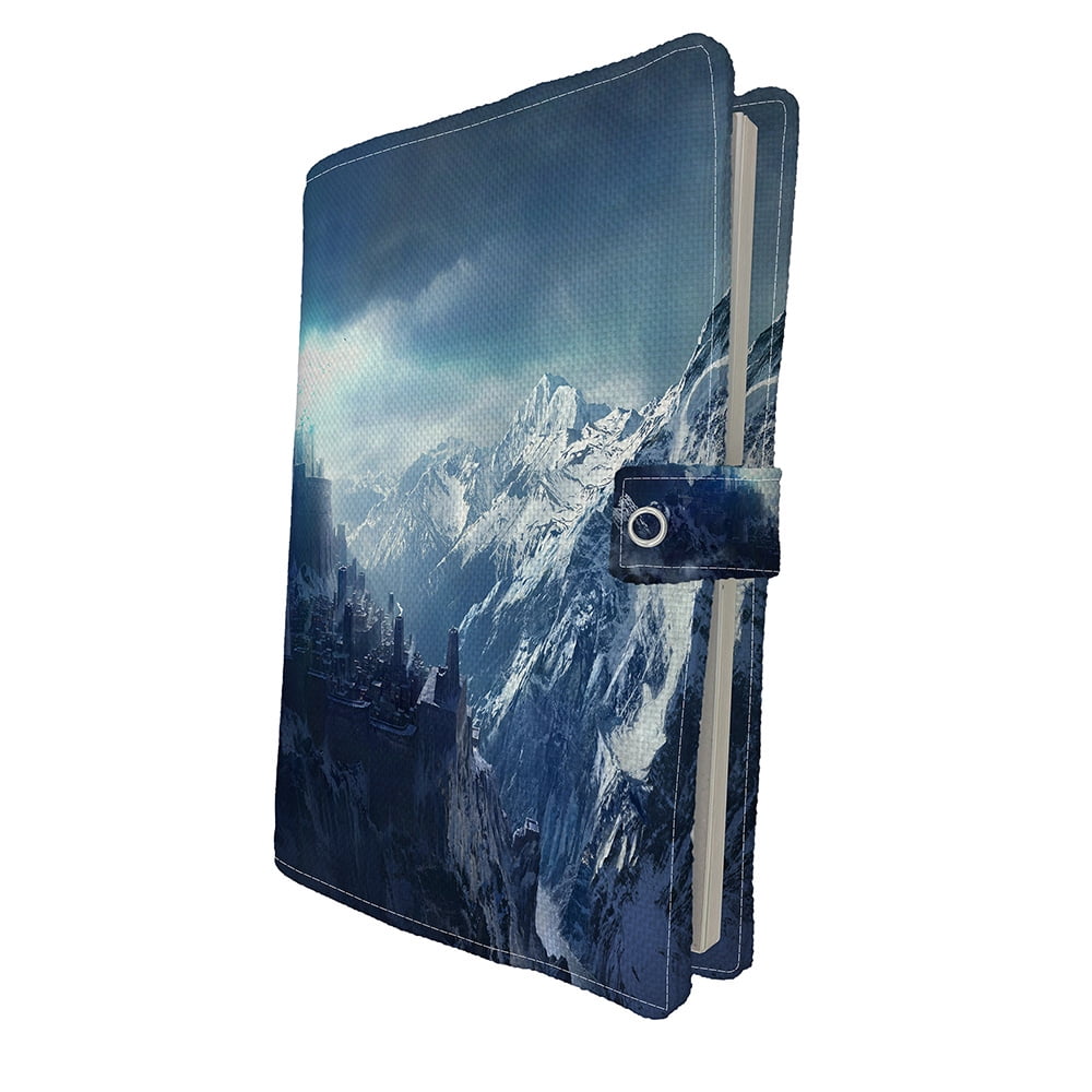 ABPHQTO Snow-Capped Mountains Between The Castle Book Cover Book ...
