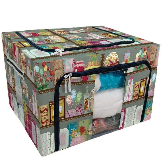 ABPHQTO Store Of Sweets And Chocolate Storage Bag Clear Window Storage ...