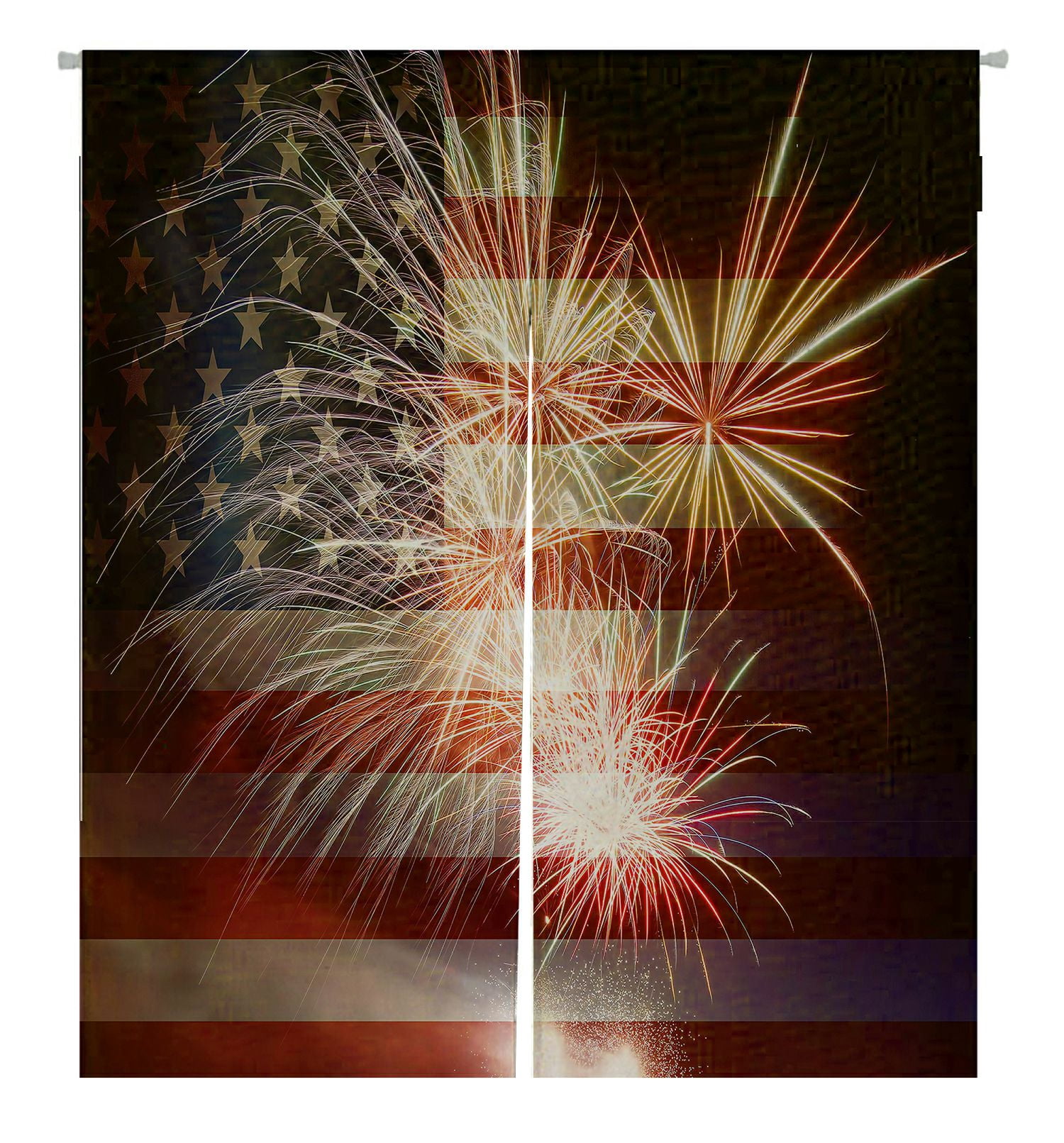 ABPHQTO United States Of America Usa Flag Fireworks 4Th Of July ...