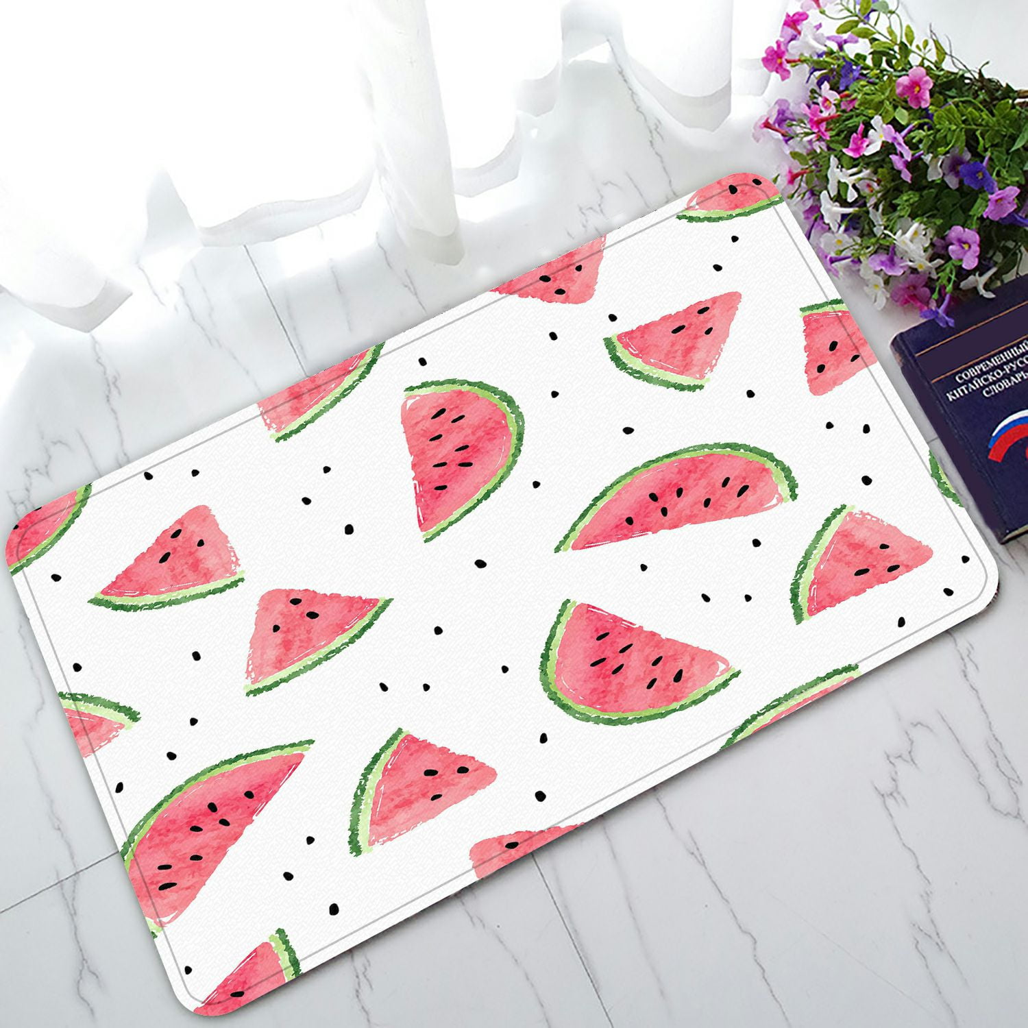 ABPHQTO Watermelon Slices Doormat Entrance Rug Area Rug Floor Mat Home ...