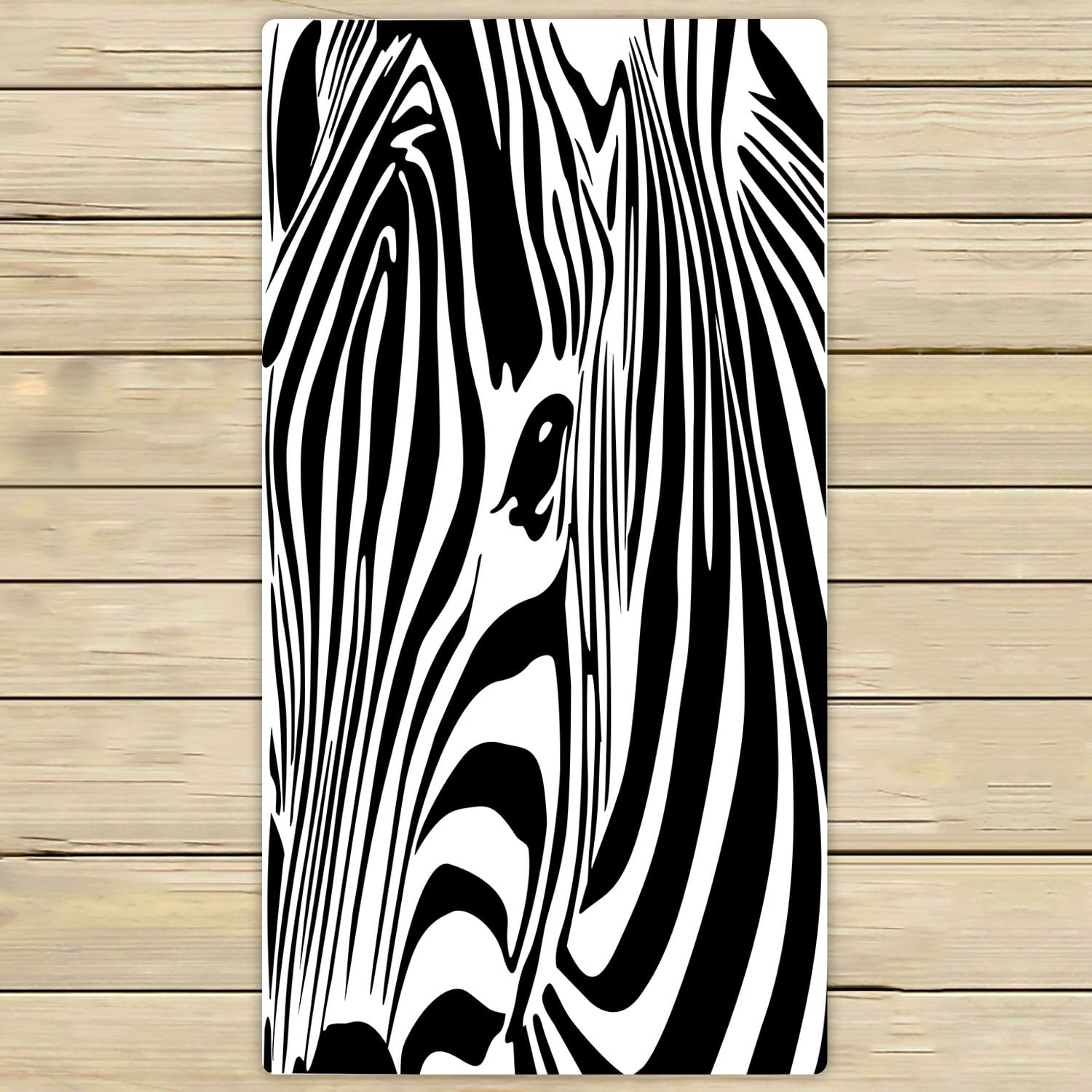 ABPHQTO Zebra Towels Beach Bath Pool Sprot Travel Hand Spa Towel 30x56 ...