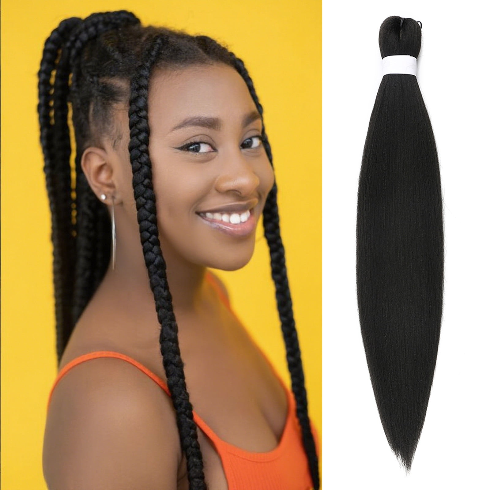 ABPWLY Home 26 Inch Braiding Hair for DIY Box Braids Passion Twists ...