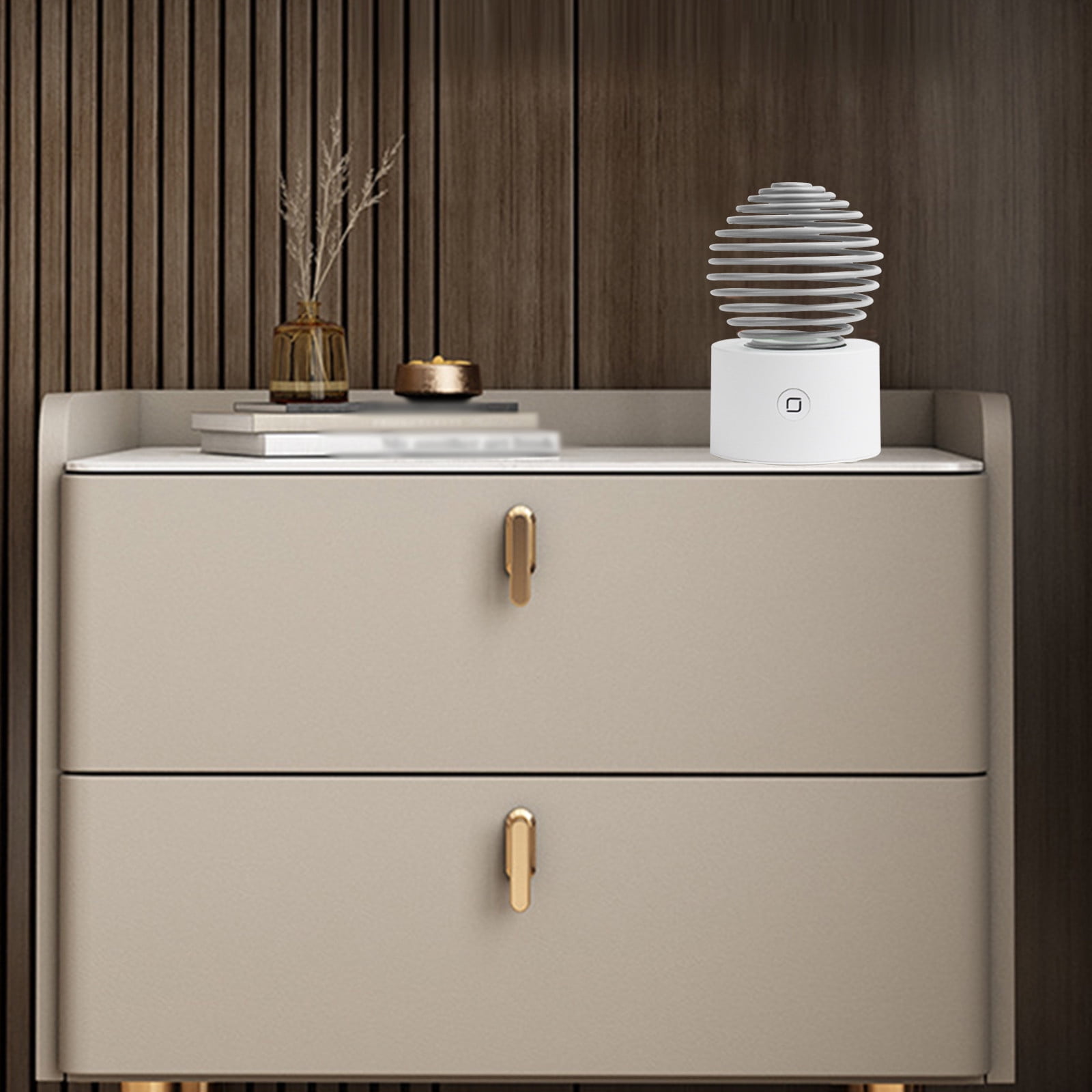 ABPWLY Home USB Rechargeable Spring Night Light Touch Sensor Dimmable ...