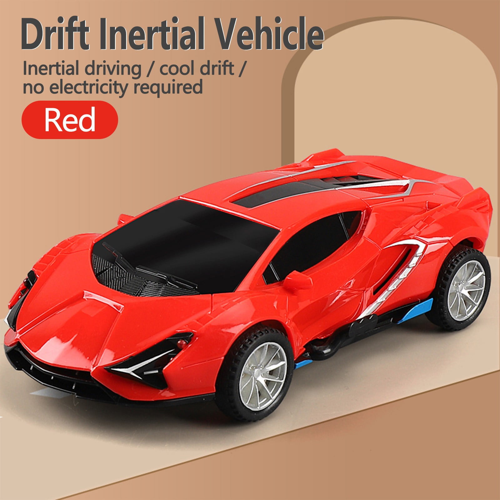 ABPWLY Toys Childrens Inertial Drift Car Toy Racing Stunt Rotation ...