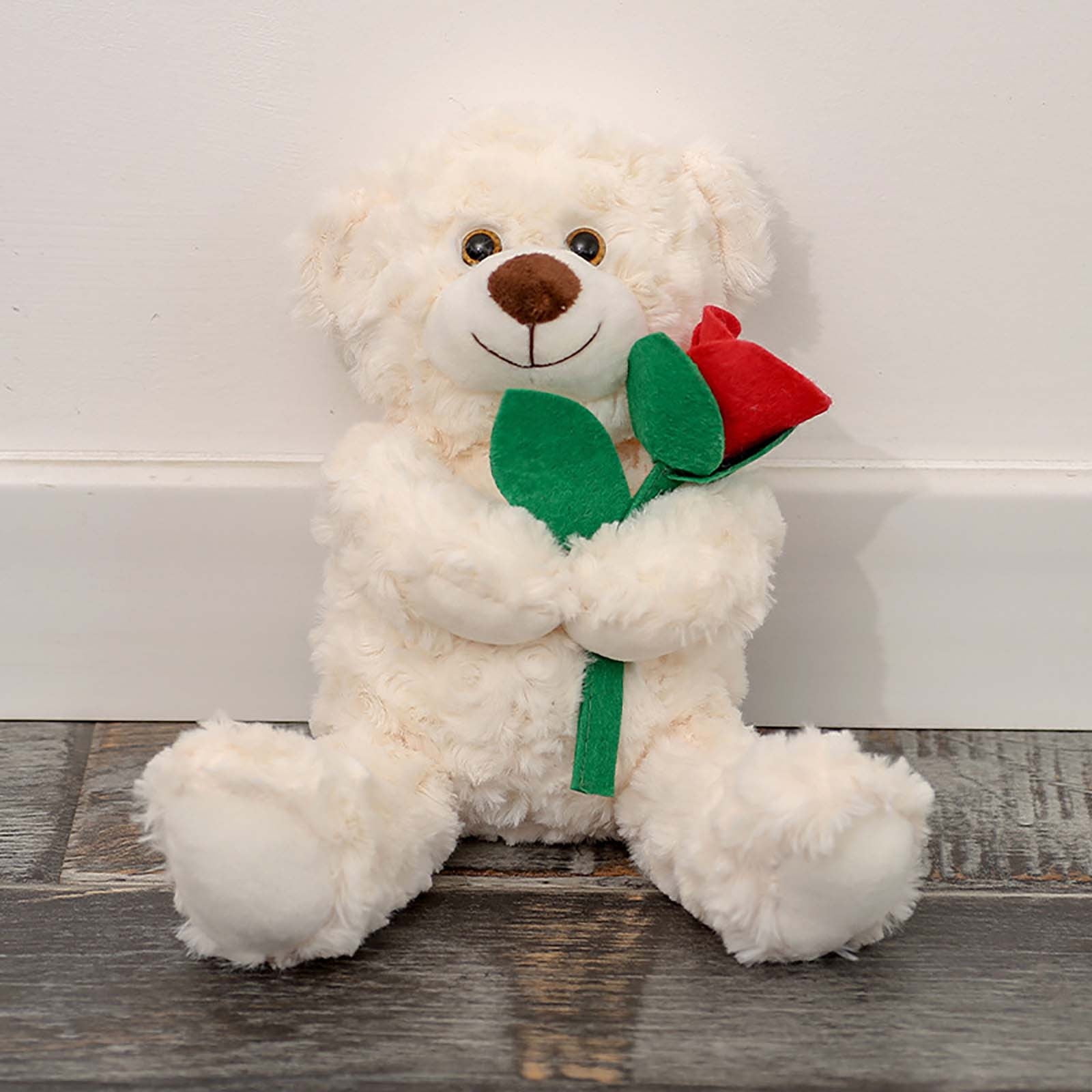 ABPWLY Toys Cuddly Bear Plush Toy Soft Stuffed Animal Snuggly Companion ...