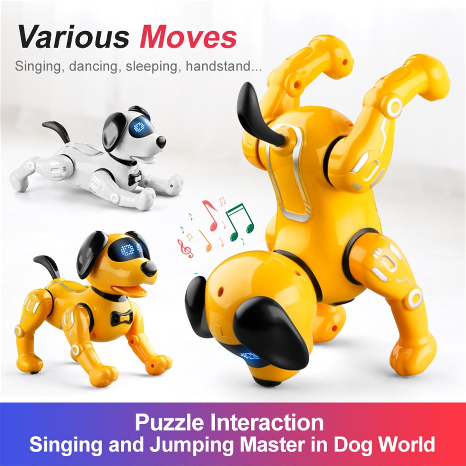 ABPWLY Toys K11 Smart RC Robot Dog Remote Control Programmable ...