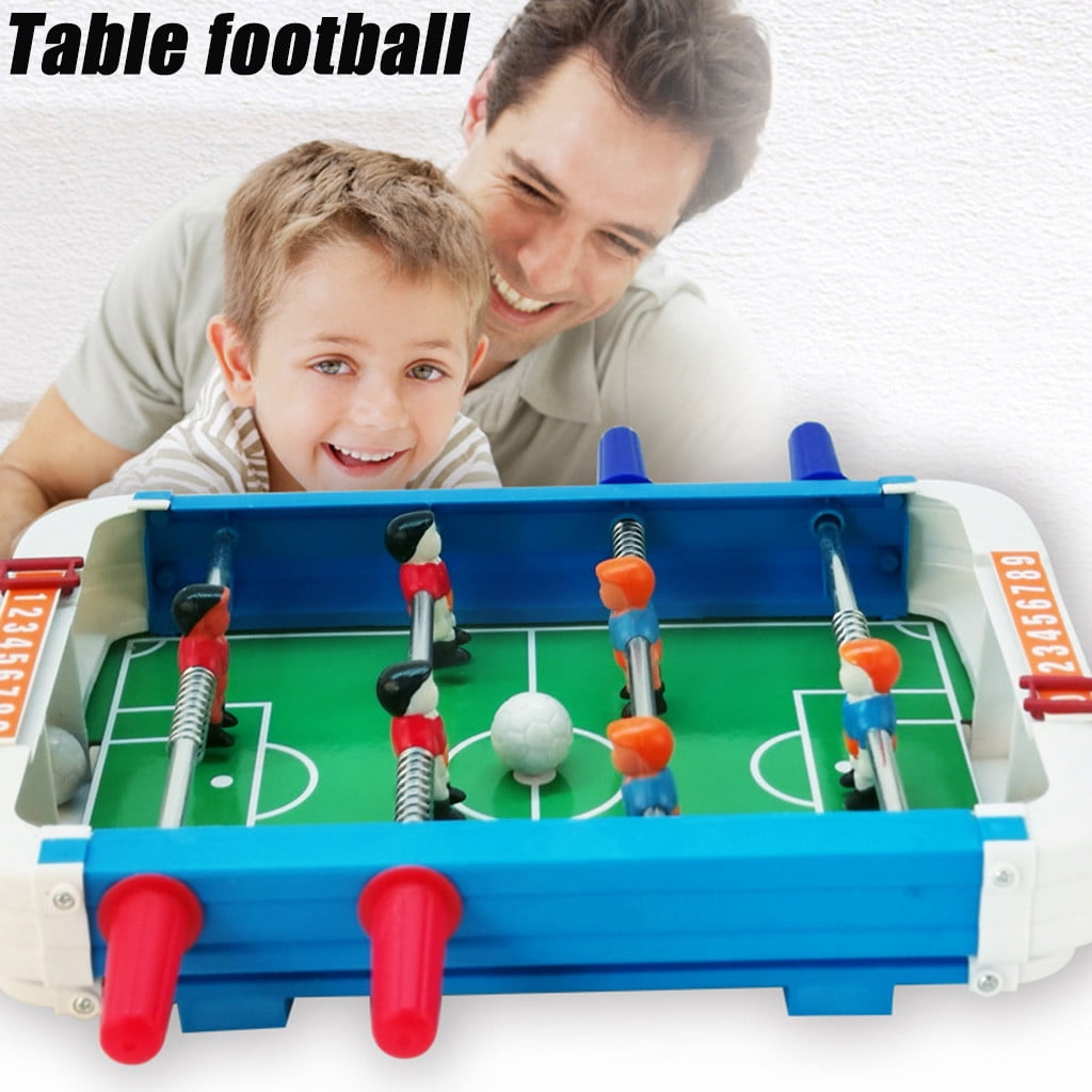 ABPWLY Toys Mini Tabletop Foosball Game Set Portable Football Soccer ...