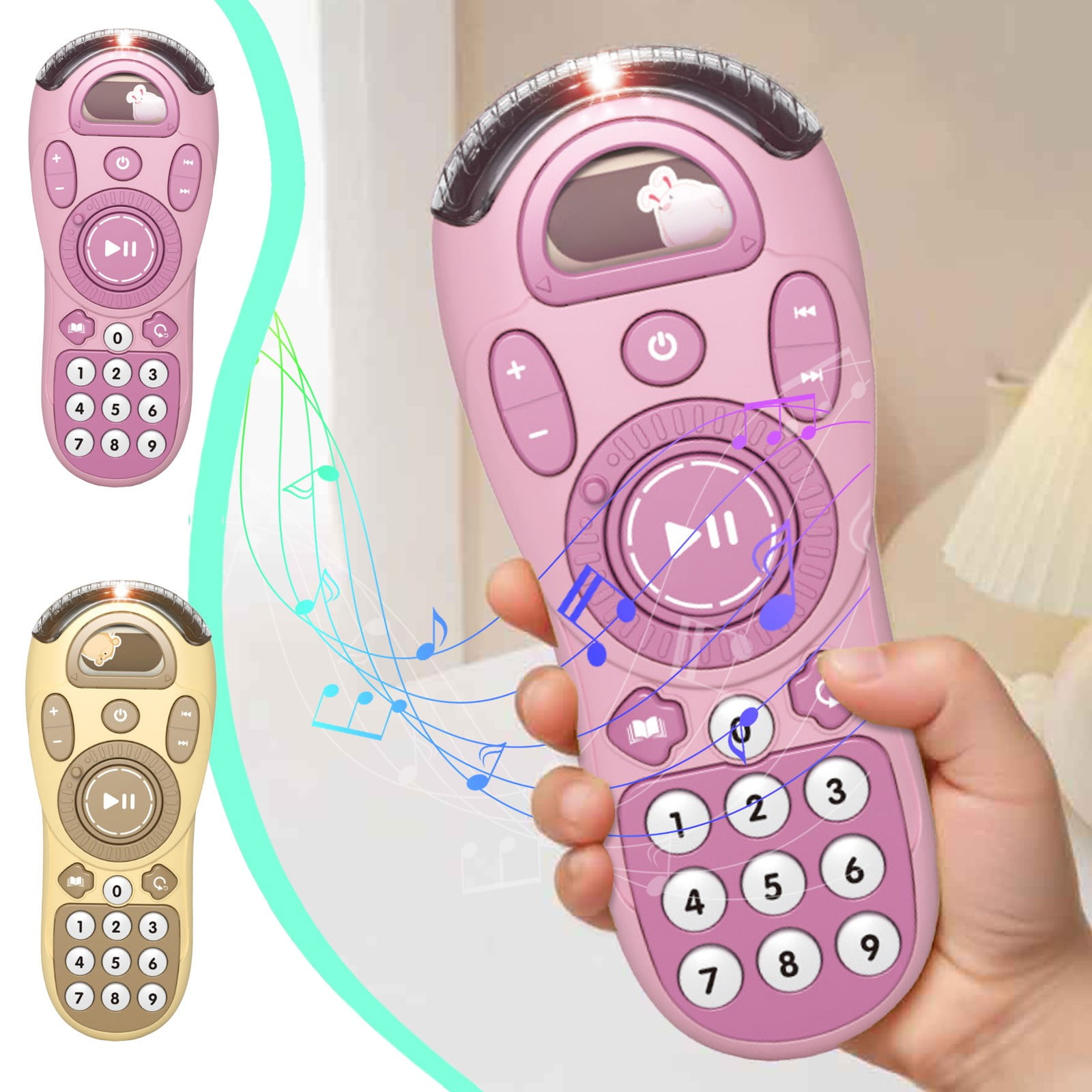 ABPWLY Toys Multifunctional Kid Remote Control Toy with 19 Buttons ...