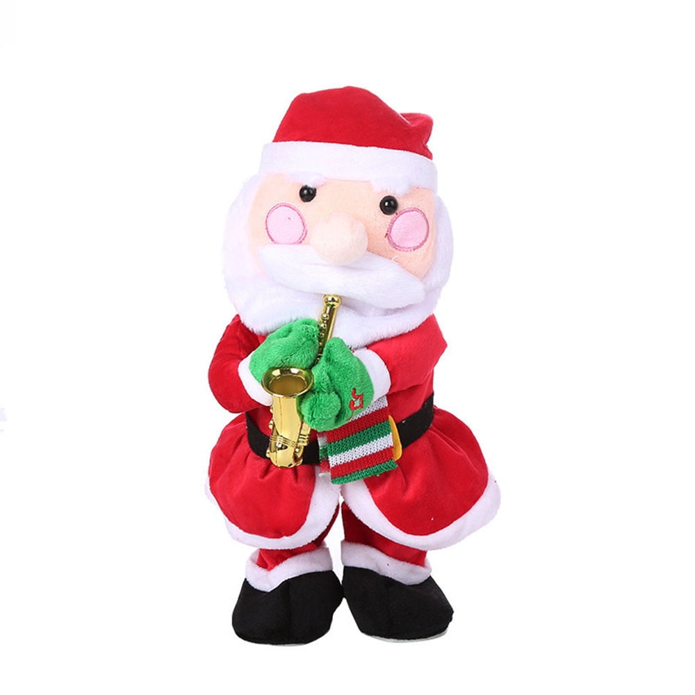 ABPWLY Toys Musical Dancing Singing Santa Claus Christmas Decoration ...