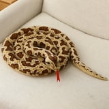 ABPWLY Toys Petting Zoo Snake Stuffed Animal Realistic Plush Toy Gift ...