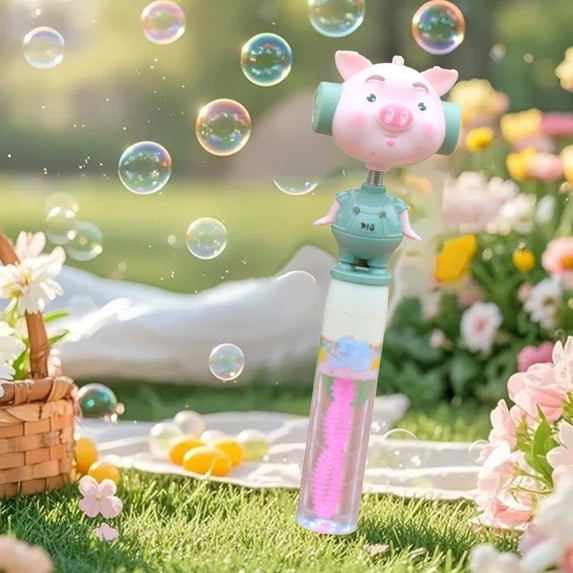 ABPWLY Toys Shaking Whistle Toy Cute Pig Style Handheld Foam Blower ...